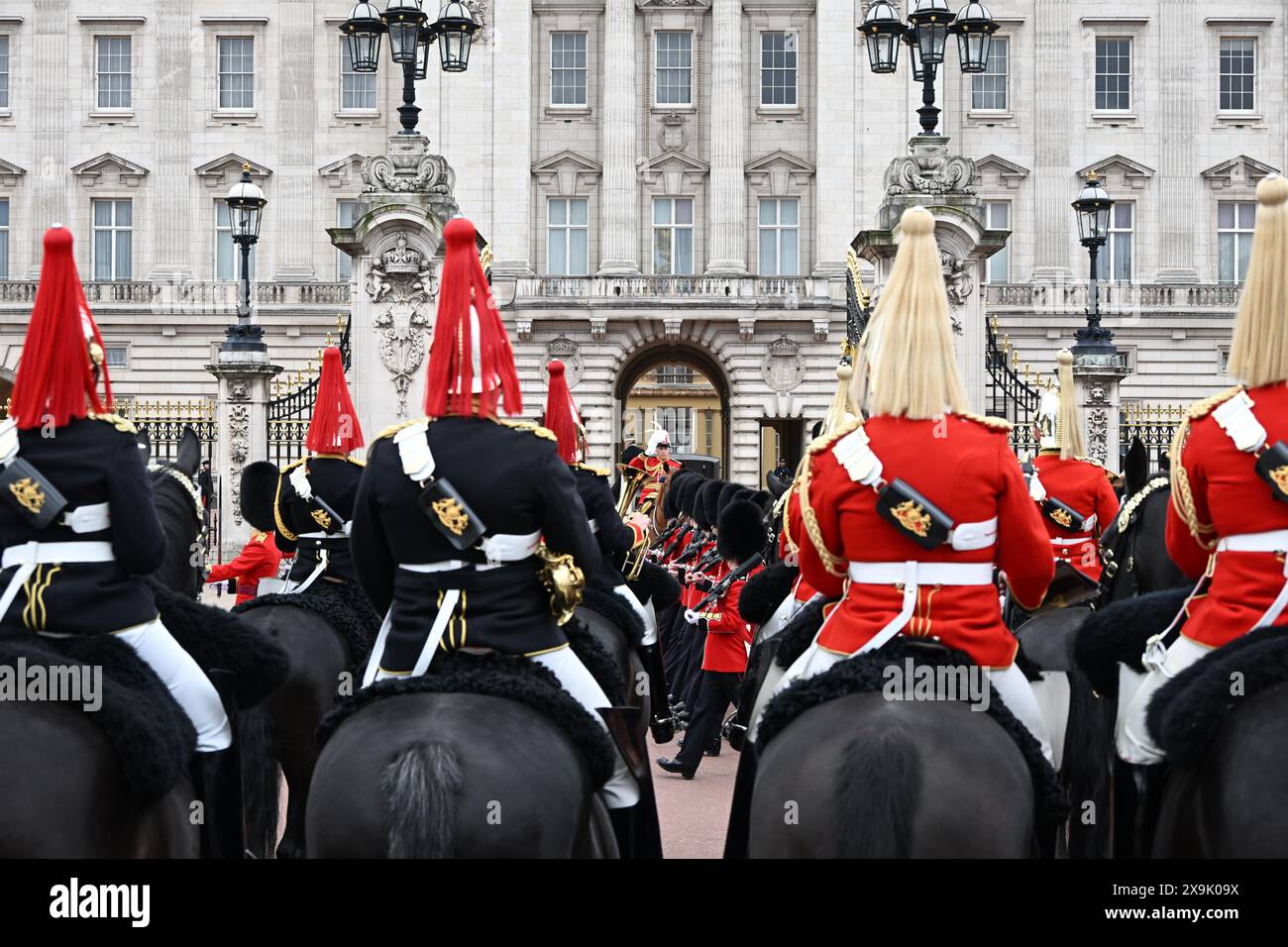London, UK. 1st June, 2024. The Major General’s Review of the Trooping ...