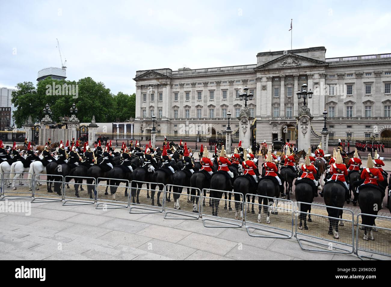 London, UK. 1st June, 2024. The Major General’s Review of the Trooping ...