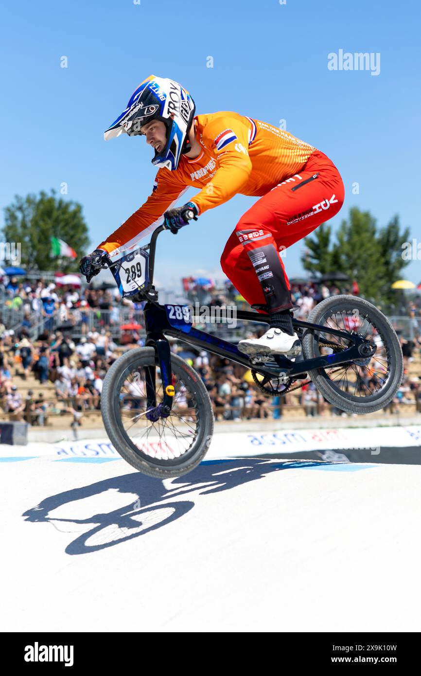 VERONA, ITALY - JUNE 1: Rik Ouwendorp of the Netherlands during ...