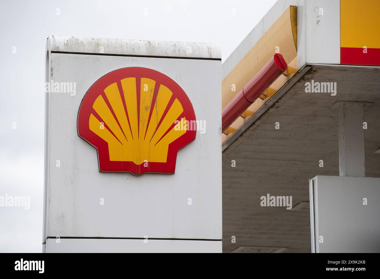 Denham, UK. 1st June, 2024. A Shell petrol station in Denham ...