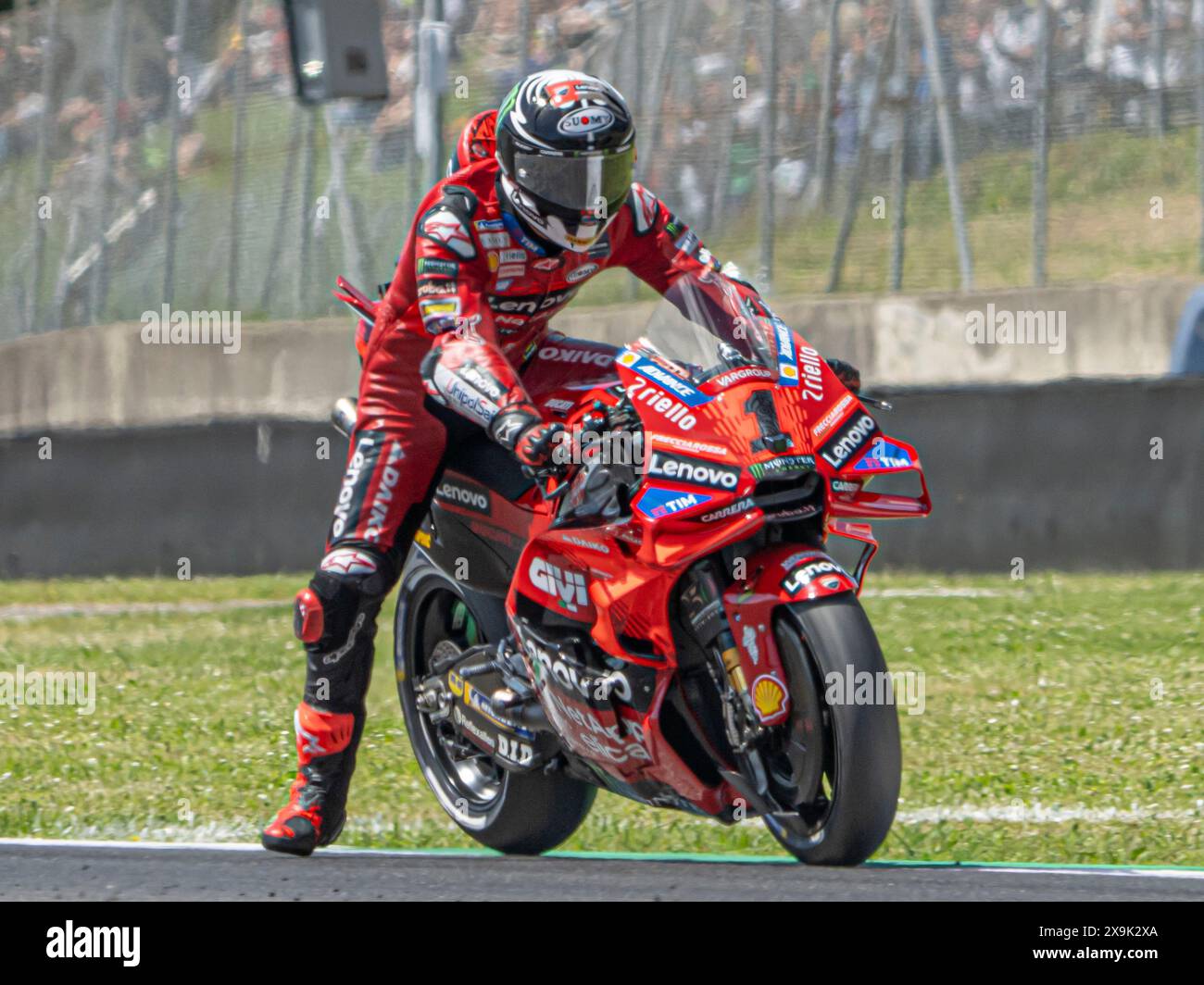 01 Francesco Bagnaia (Ita-Ducati Lenovo Team), 72 Marco Bezzecchi (Ita ...