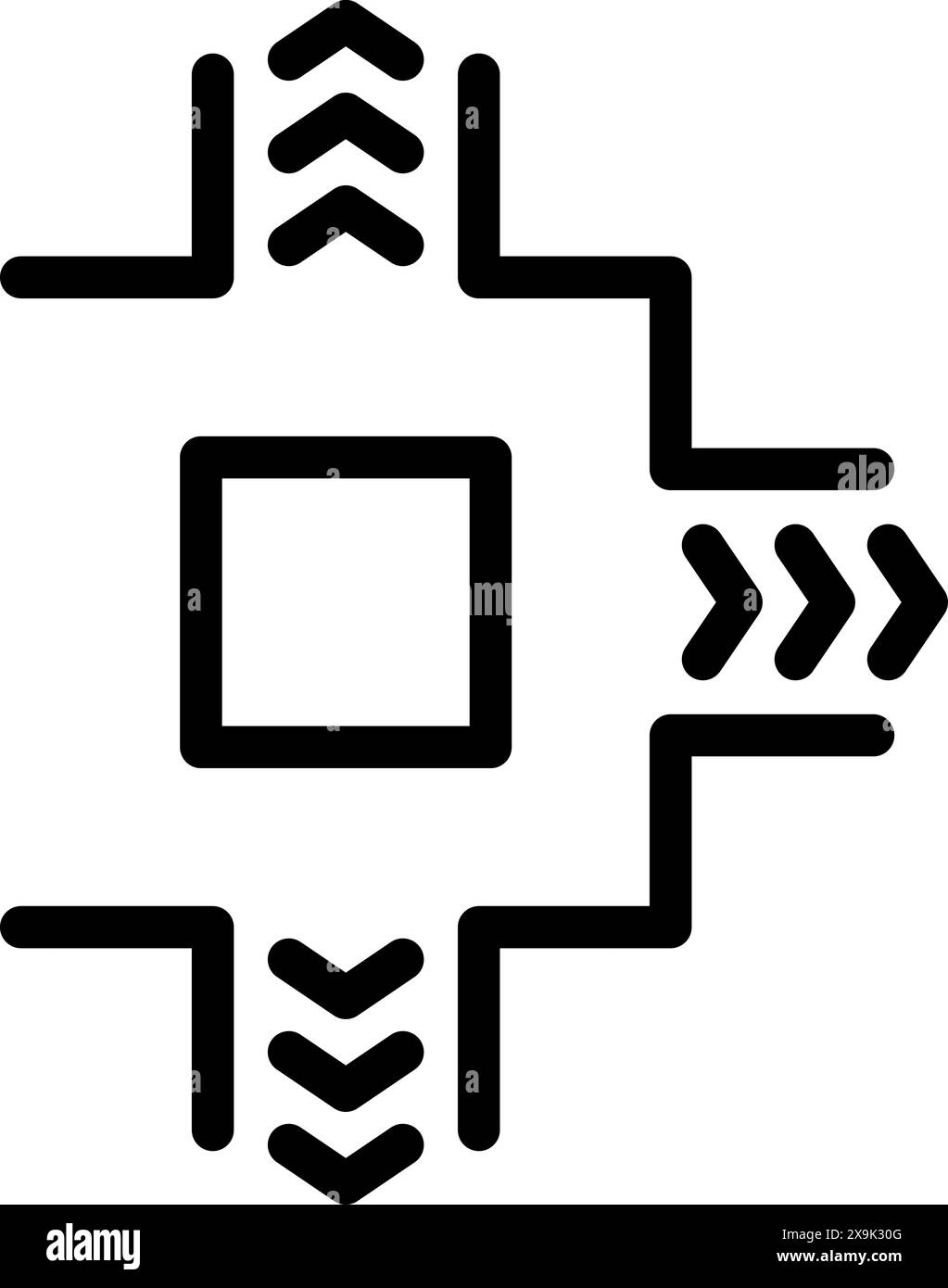 Digital transformation concept icon with vector integration innovation ...