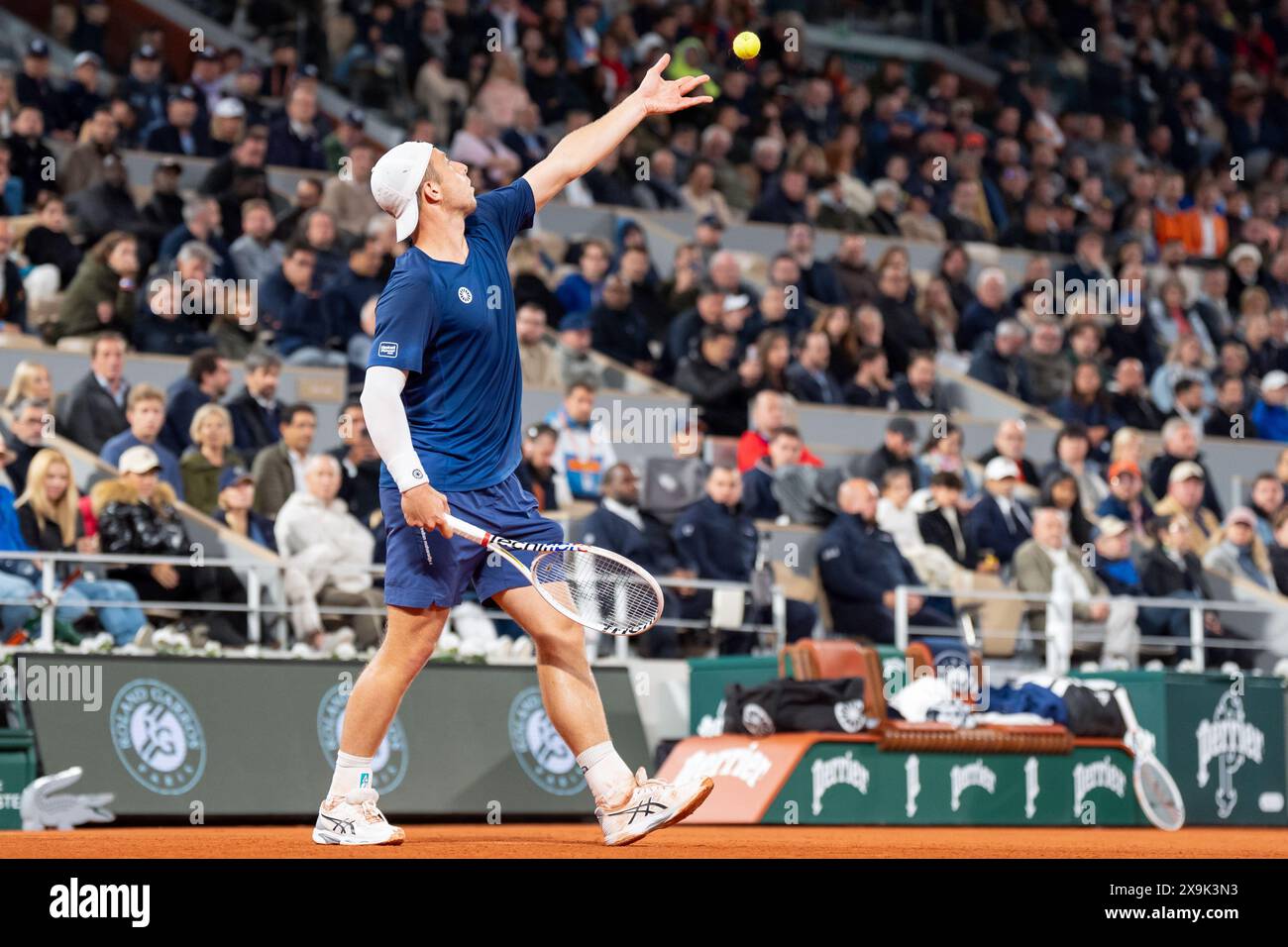 PARIS, FRANCE - JUNE 1: Tallon Griekspoor of the Netherlands during Day 7 of the 2024 French ...