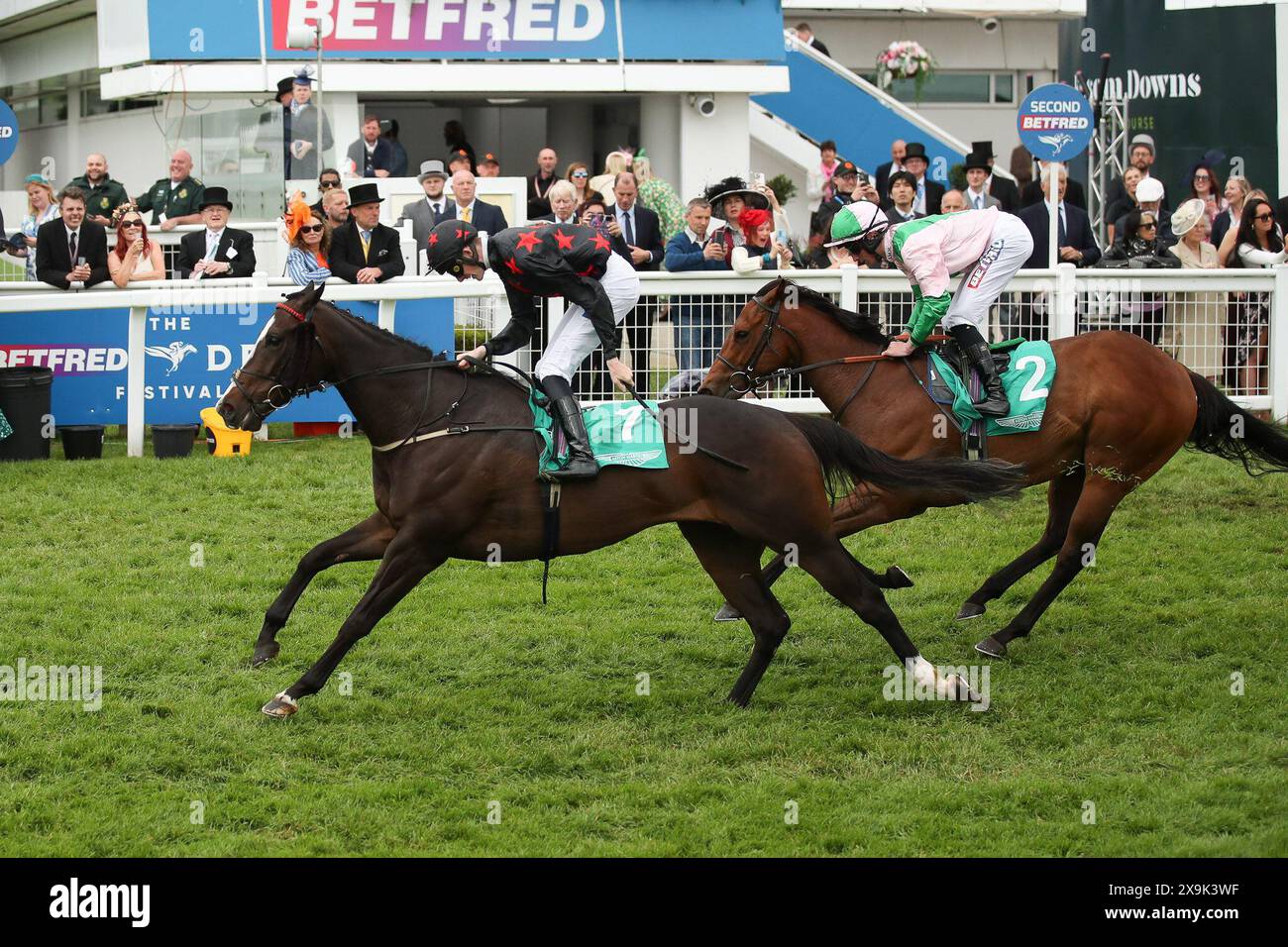 Epsom, UK. 01st June, 2024. DREAM COMPOSER (FR) (J) Joe Leavy (T) James ...