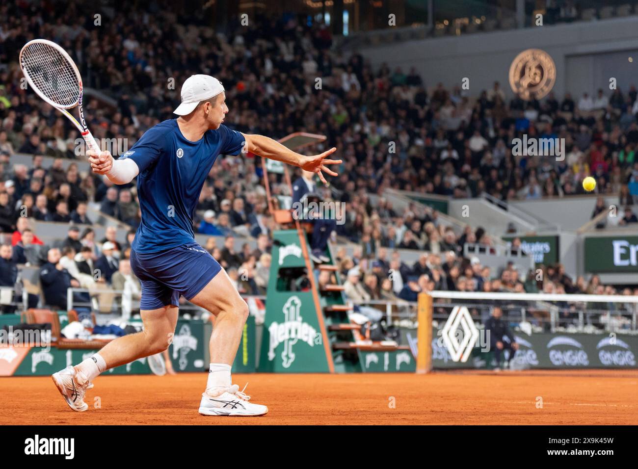 PARIS, FRANCE - JUNE 1: Tallon Griekspoor of the Netherlands during Day 7 of the 2024 French ...