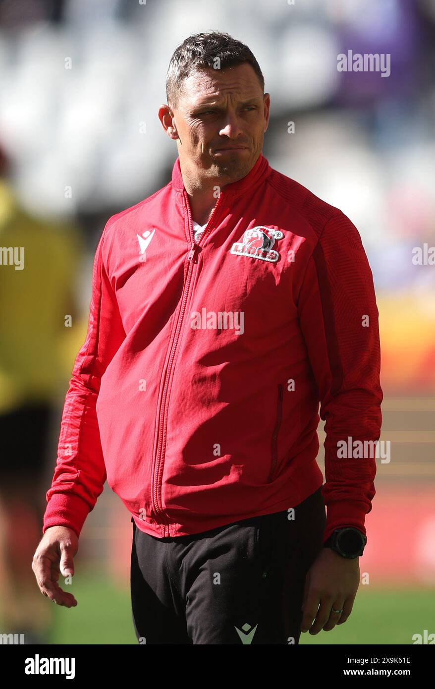 CAPE TOWN, SOUTH AFRICA - JUNE 01: Emirates Lions coach Ivan van Rooyen ...