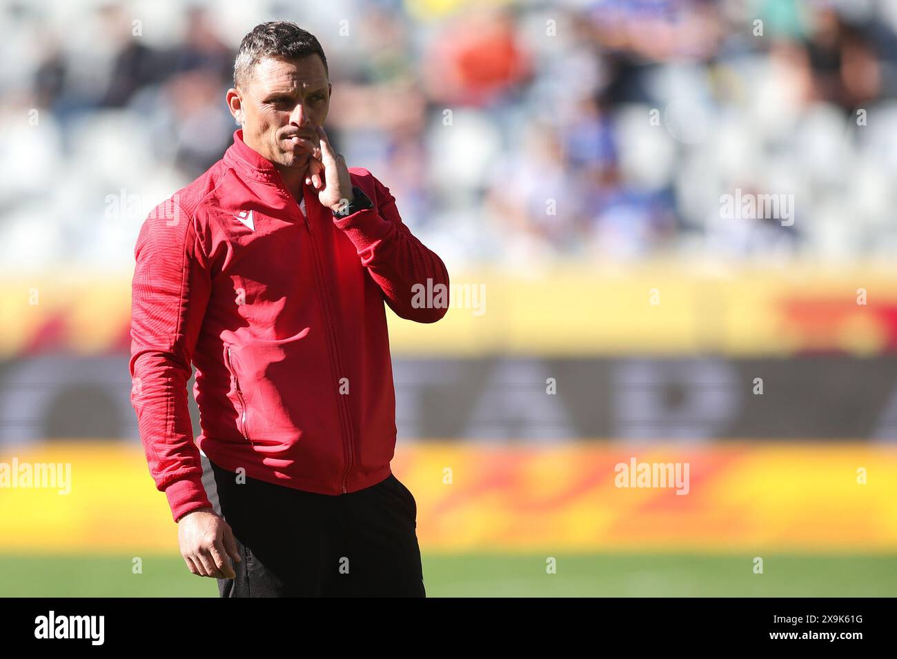 CAPE TOWN, SOUTH AFRICA - JUNE 01: Emirates Lions coach Ivan van Rooyen ...