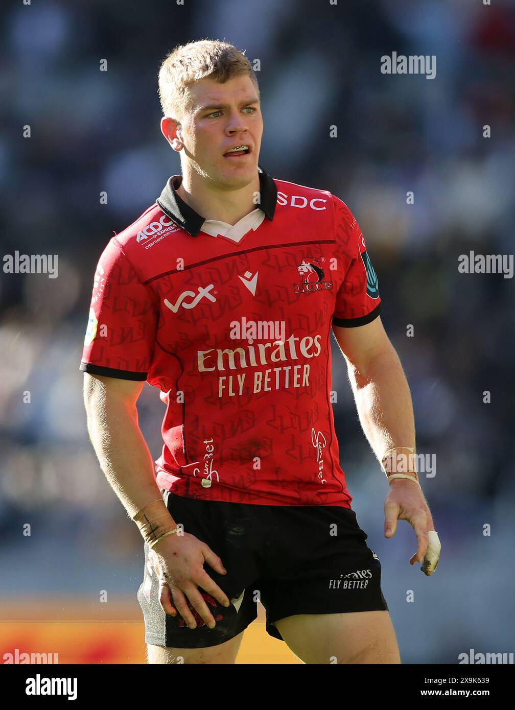 CAPE TOWN, SOUTH AFRICA - JUNE 01: Morne van den Berg of Emirates Lions ...