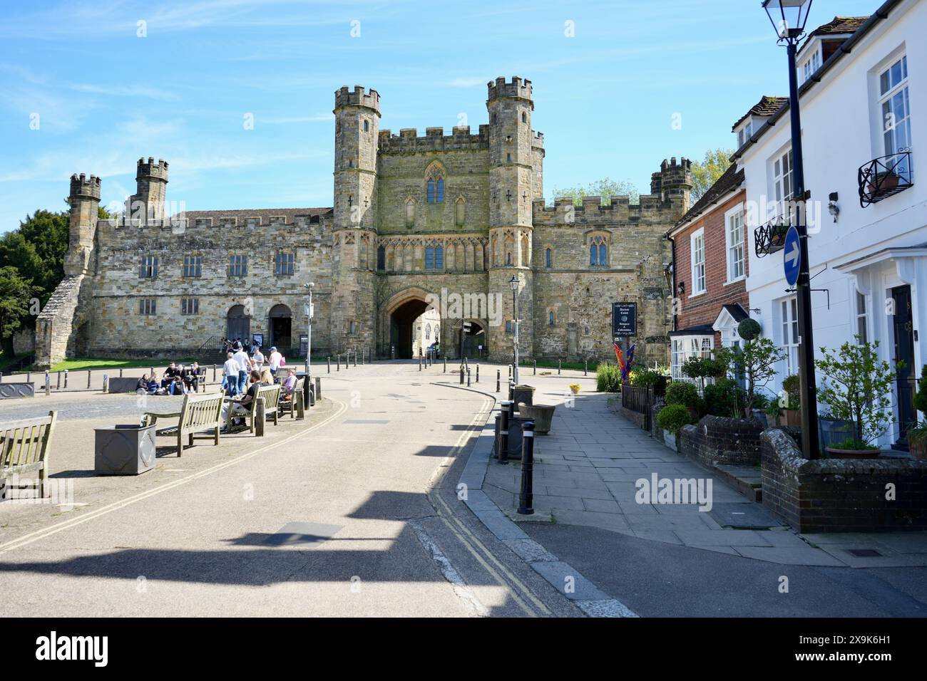 Gatehouse medieval architectural architecture hi-res stock photography ...