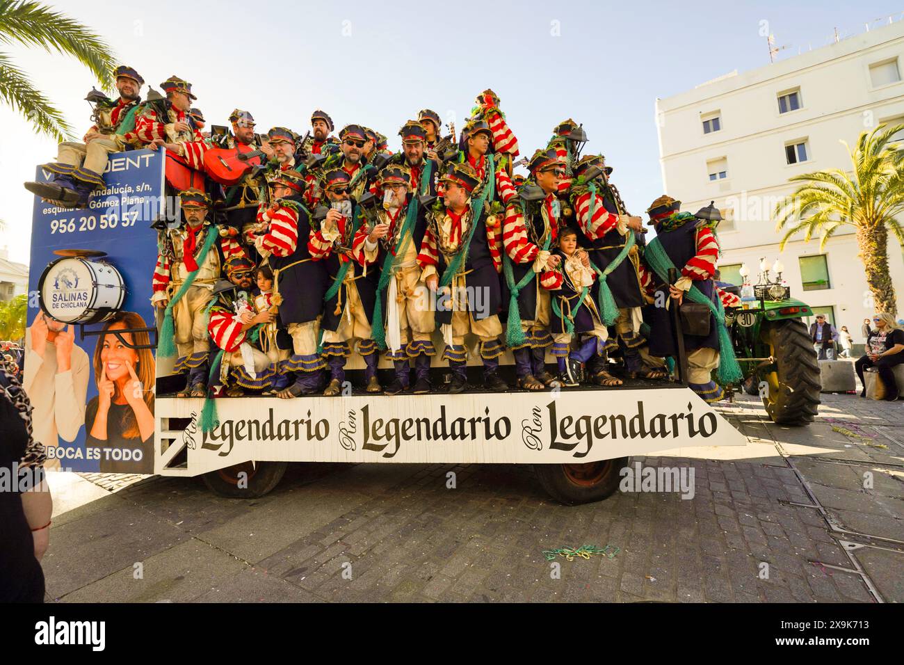 Carnival in Cádiz festival (Carnaval de Cádiz). Cadiz Carnival singers ...