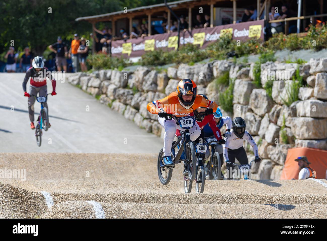 VERONA, ITALY - JUNE 1: Ynze Oegema of the Netherlands during Day 1 of ...