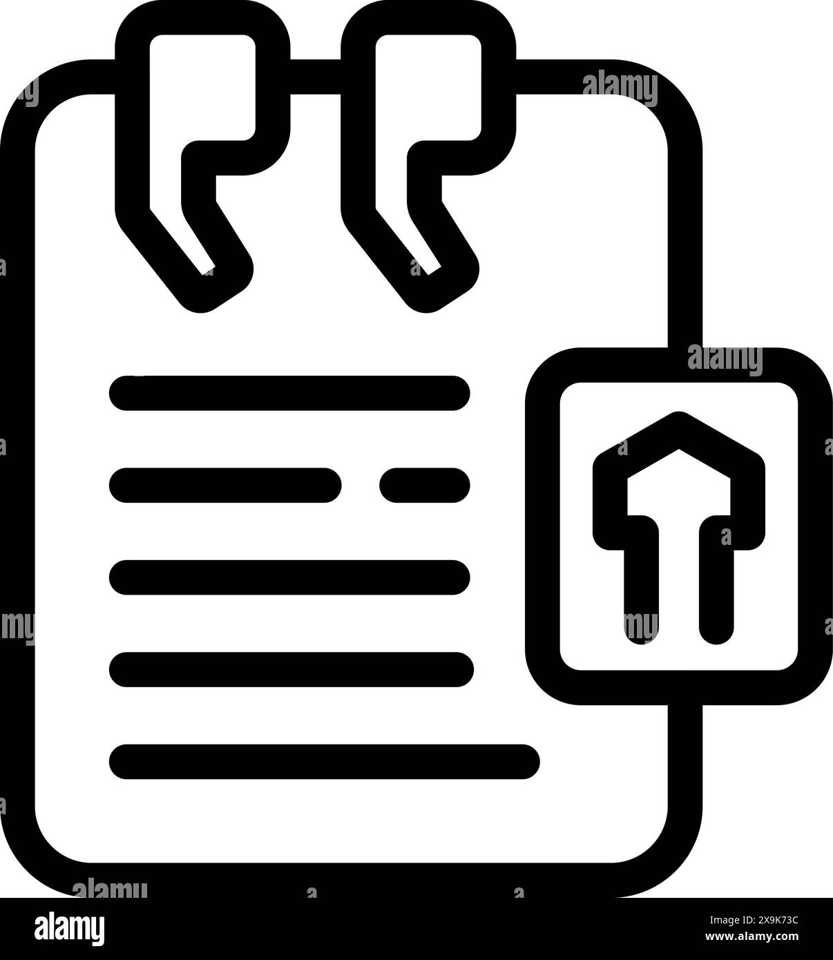 Black and white vector icon of a clipboard with tasks and a pinned ...