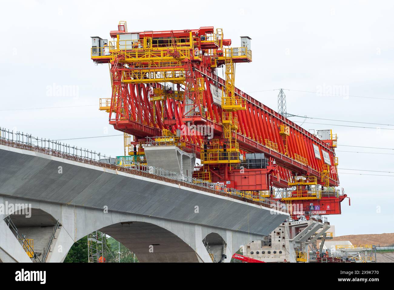 Harefield, UK. 1st June, 2024. HS2 are continuing work on the High Speed Rail 2 Colne Valley ...