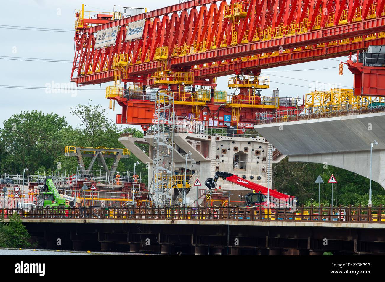 Harefield, UK. 1st June, 2024. HS2 are continuing work on the High ...