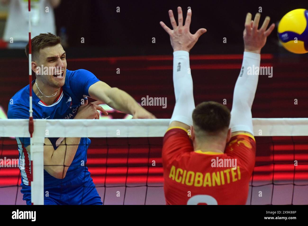 Karlovy Vary, Czech Republic. 01st June, 2024. L-R Patrik Indra (CZE ...