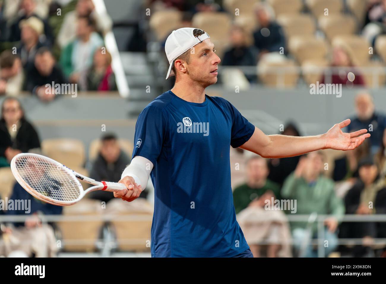 PARIS, FRANCE - JUNE 1: Tallon Griekspoor of the Netherlands during Day 7 of the 2024 French ...