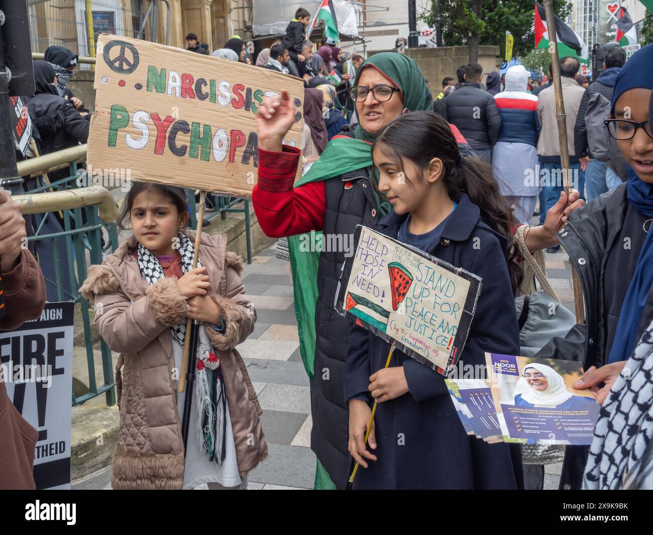 London, UK. 1 June 2024. Hundreds meet outside Redbridge Town Hall for ...