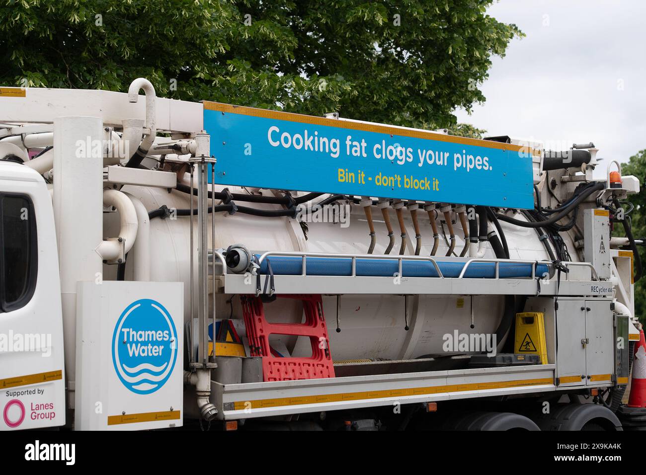 Harefield, UK. 1st June, 2024. A Thames Water vehicle in Harefield in ...