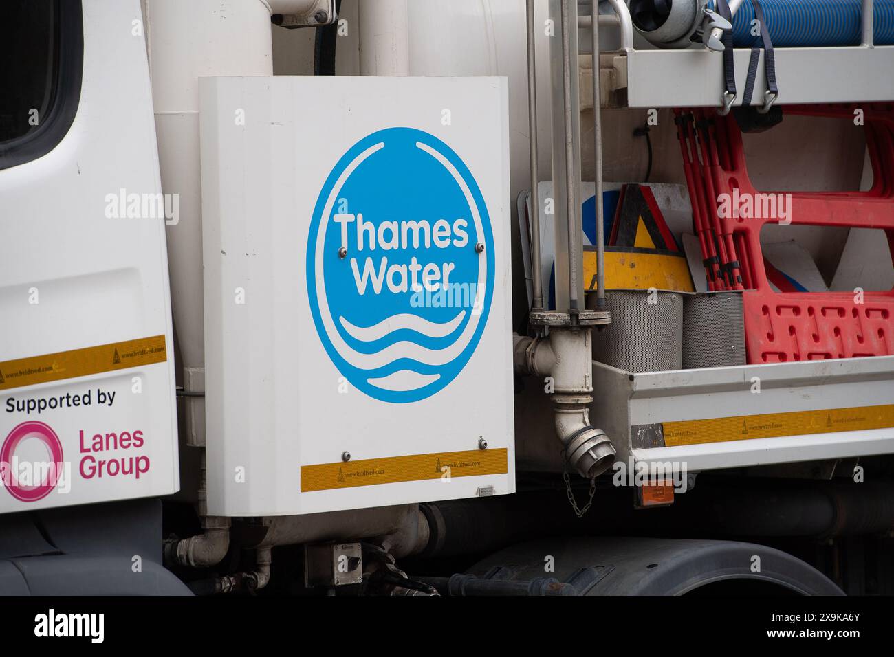 Harefield, UK. 1st June, 2024. A Thames Water vehicle in Harefield in ...