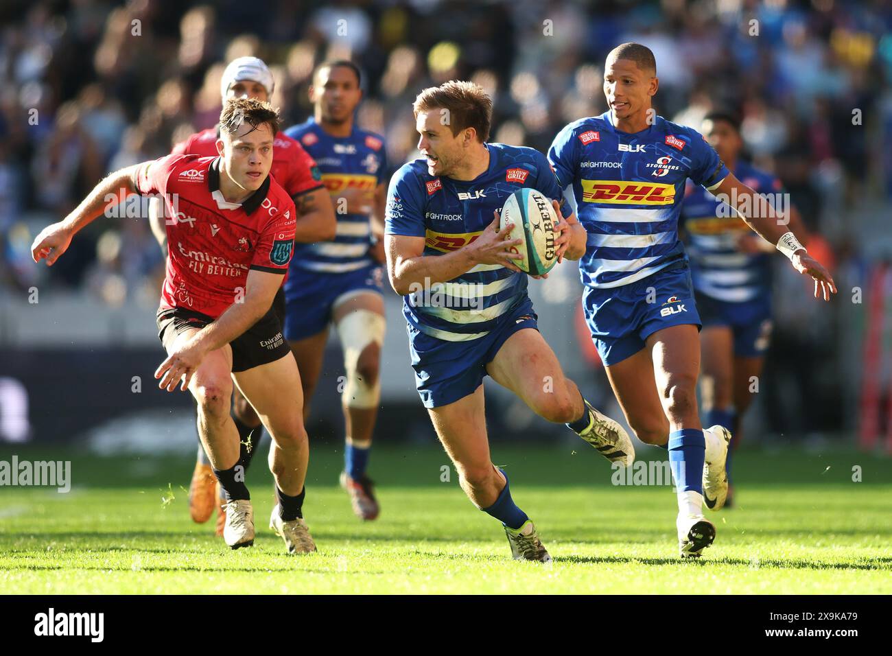CAPE TOWN, SOUTH AFRICA - JUNE 01: Dan du Plessis of DHL Stormers in ...