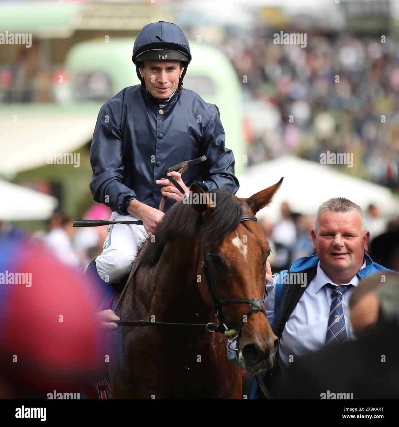 Epsom, UK. 01st June, 2024. CITY OF TROY (USA) (J) Ryan Moore (T) Aiden ...