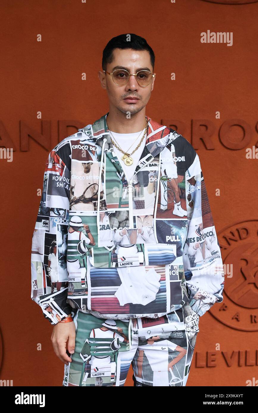 Paris, France. 01st June, 2024. Djanis Bouzyani at Village the 2024 ...