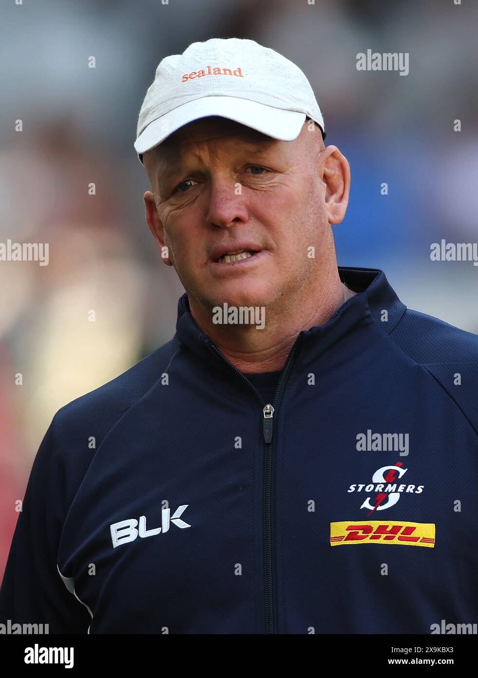 CAPE TOWN, SOUTH AFRICA - JUNE 01: DHL Stormers coach John Dobson ...