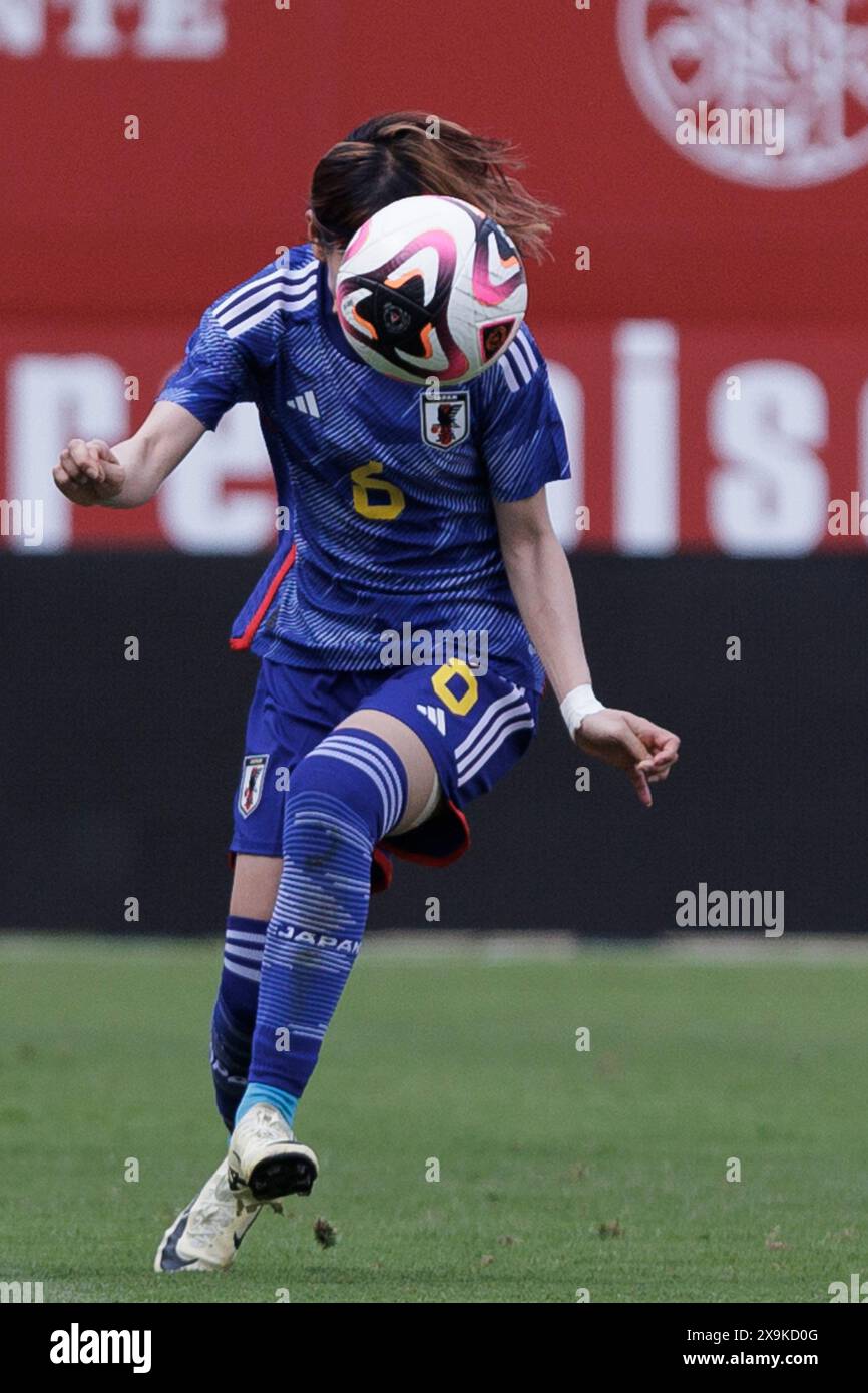 MURCIA, SPAIN - MAY 31: Miyabi MORIYA of Japan during the friendly ...