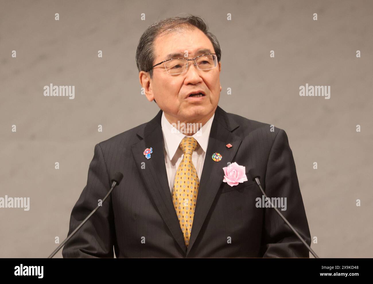 Tokyo, Japan. 31st May, 2024. Japan's largest business group Keidanren ...