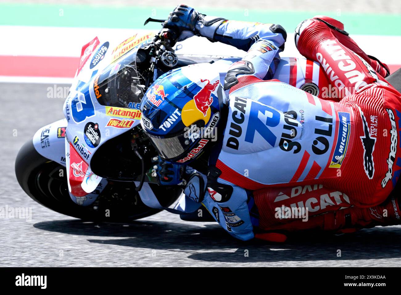 Mugello, Italy. 01st June, 2024. Alex Marquez 73 Gresini Racing Ducati ...