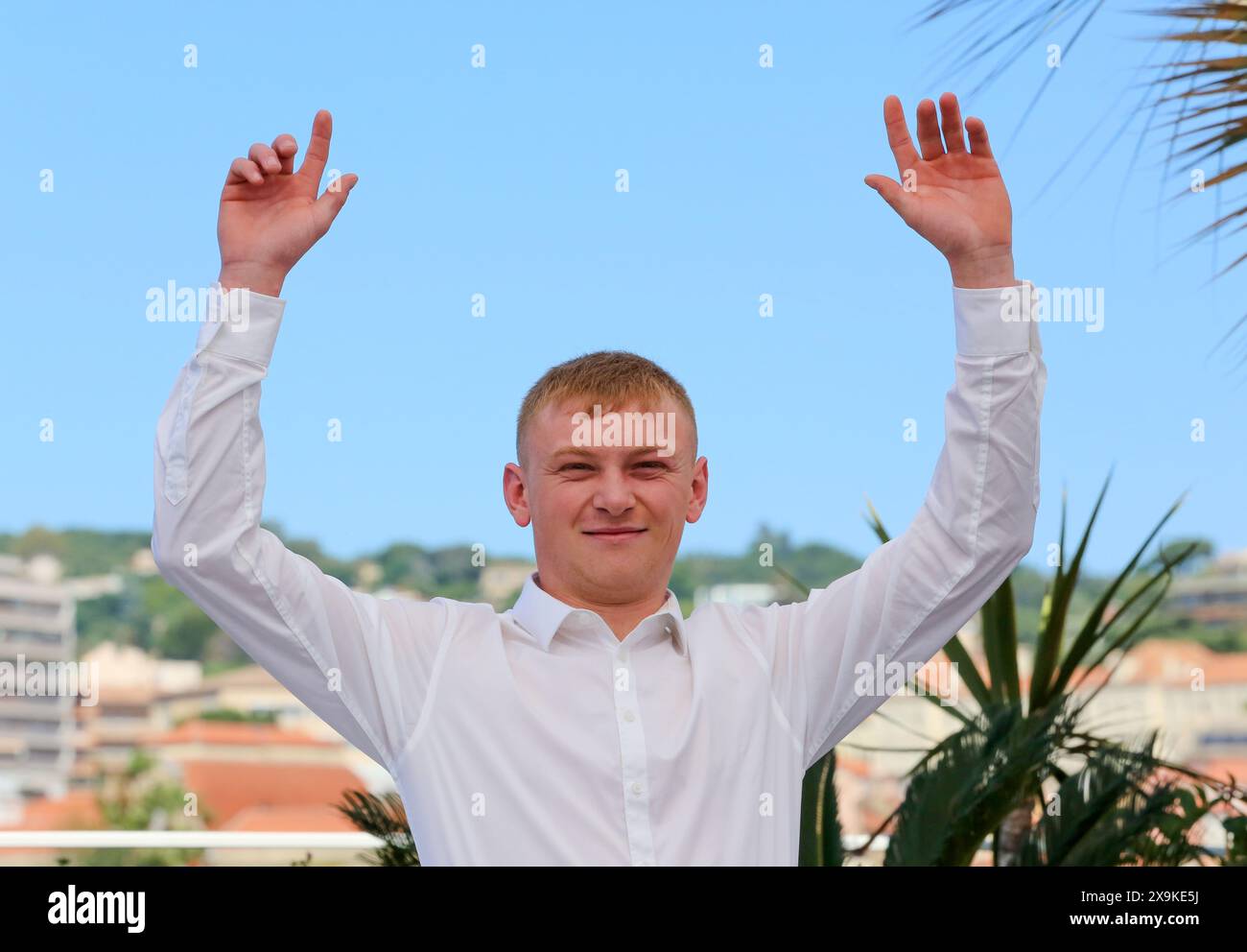 Cannes, France. 17th May, 2024. Clément Faveau at the Holy Cow (Vingt ...