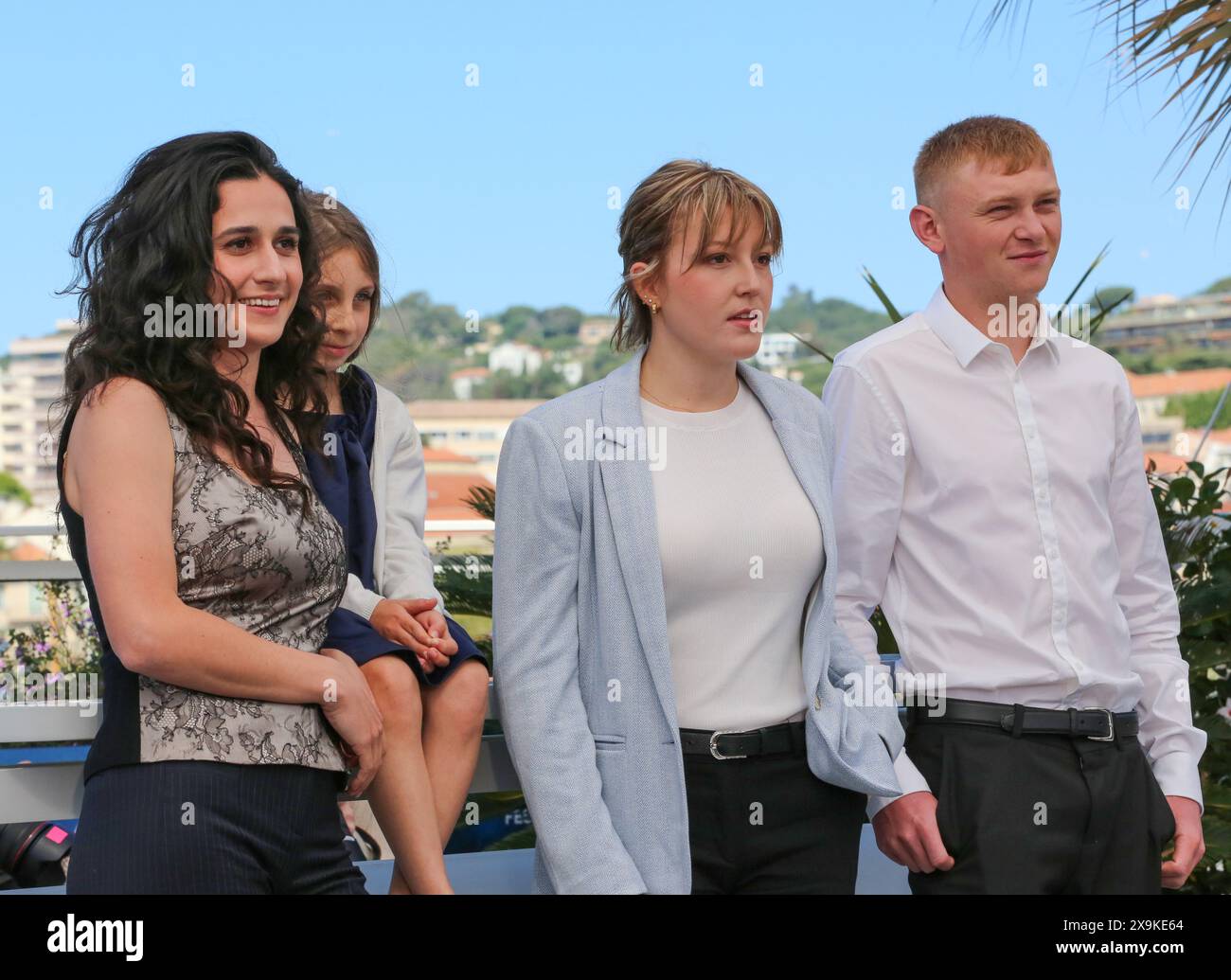 Cannes, France. 17th May, 2024. Louise Courvoisier, Luna Garret ...