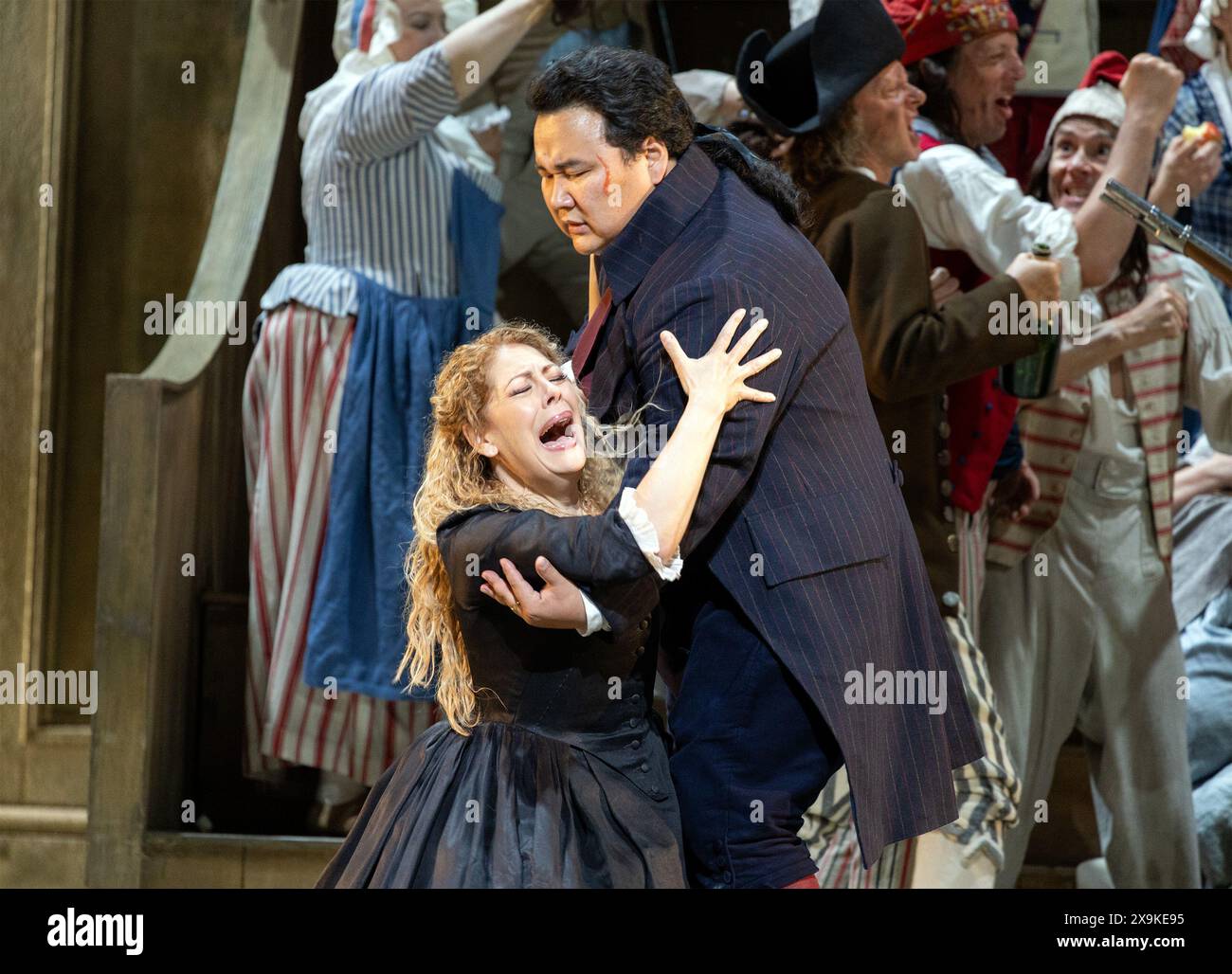 Sondra Radvanovsky (Maddalena di Coigny), Amartuvshin Enkhbat (Carlo ...