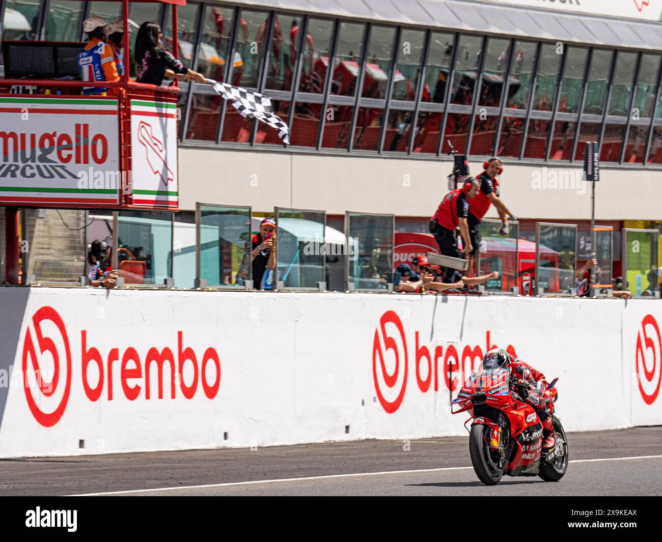 Winner Sprint Race 01 Francesco Bagnaia (Ita-Ducati Lenovo Team) during ...