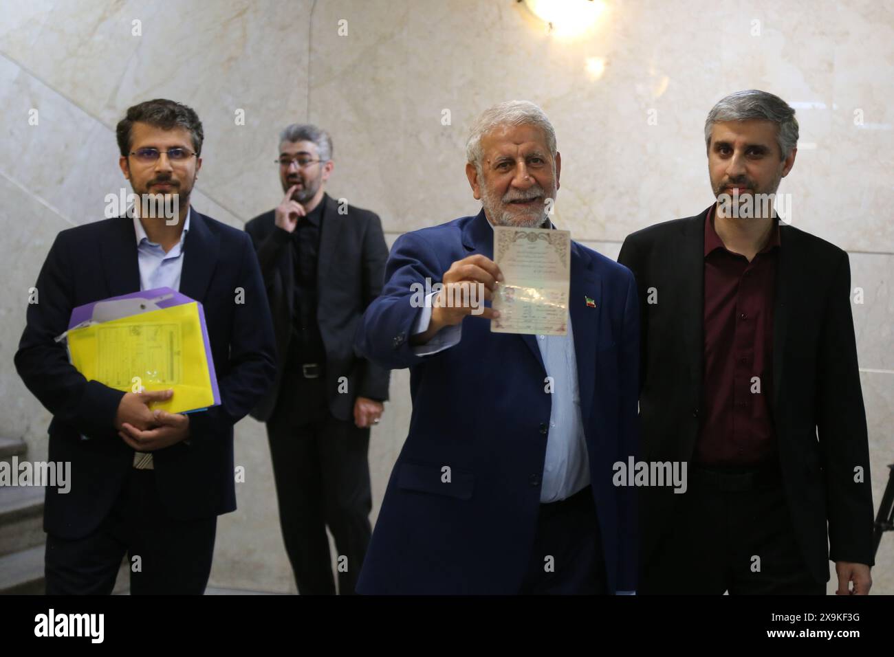 June 1, 2024, Tehran, Iran: Former governor of Sistan and Baluchestan ...