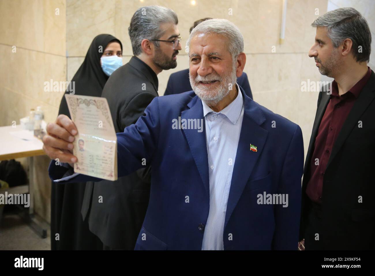 June 1, 2024, Tehran, Iran: Former governor of Sistan and Baluchestan ...