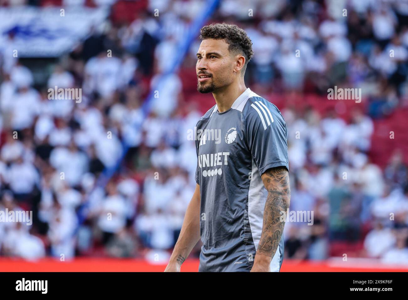 Copenhagen, Denmark. 31st, May 2024. Jordan Larsson of FC Copenhagen ...