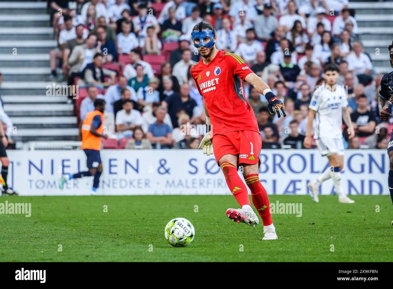 Copenhagen, Denmark. 31st, May 2024. Goalkeeper Kamil Grabara (1) of FC ...