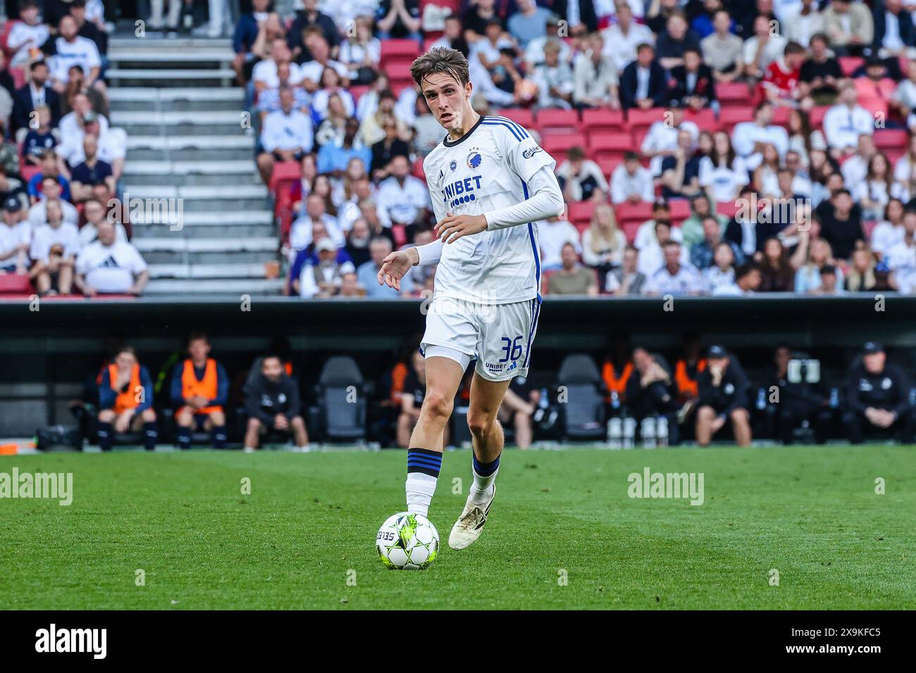 Copenhagen, Denmark. 31st, May 2024. William Clem (36) of FC Copenhagen ...
