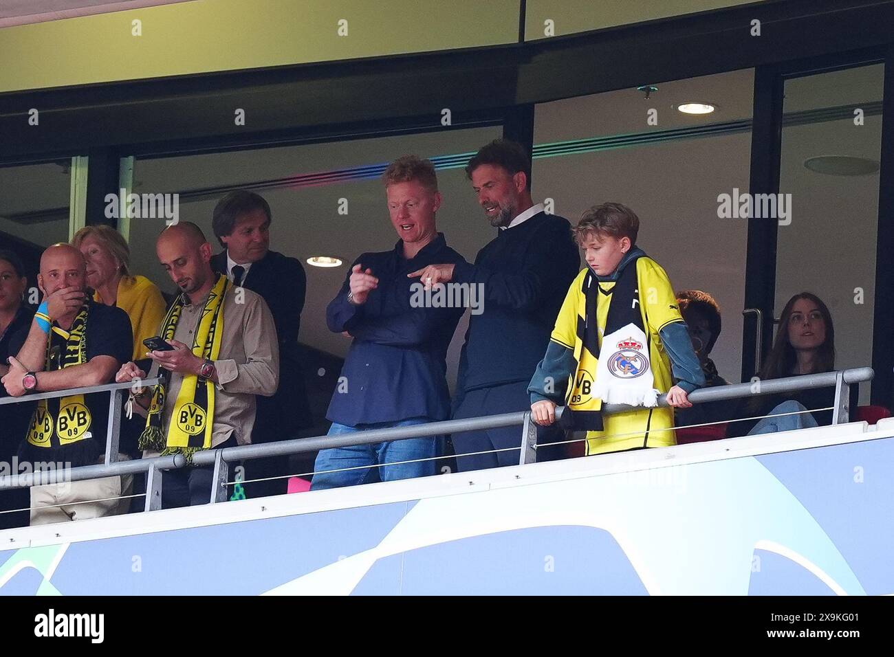 Former Liverpool and Borussia Dortmund manager Jurgen Klopp in the ...