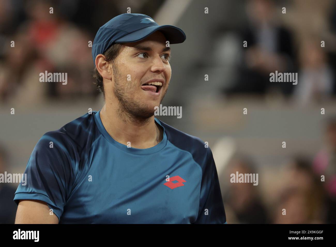 Pavel Kotov of Russia during day 6 of the 2024 French Open, Roland ...