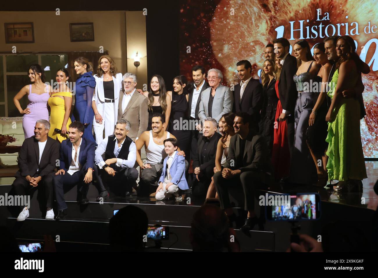 Presentation of the soap opera 'La historia de Juana' at Televisa San ...