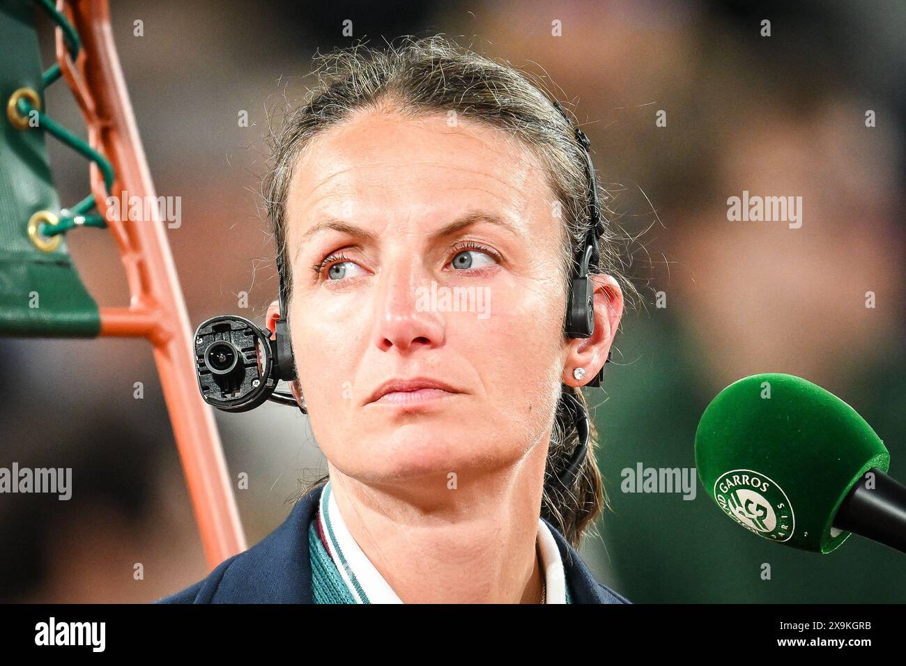 Illuustration of a camera on the referee's head during the sixth day of ...