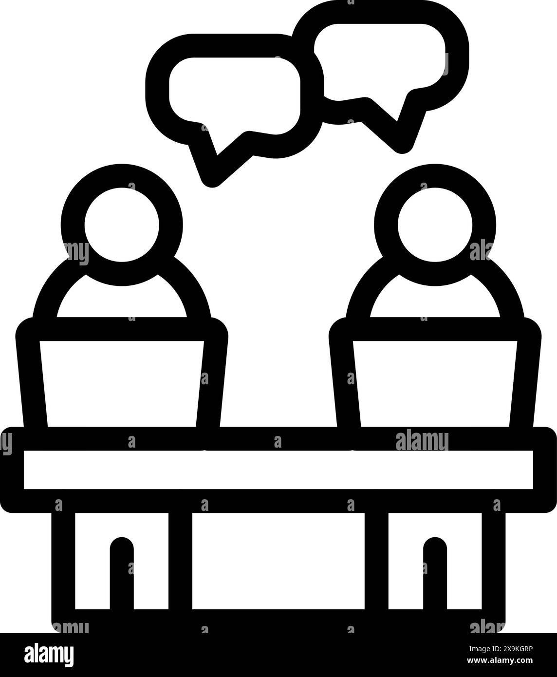 Work session pictogram hi-res stock photography and images - Alamy