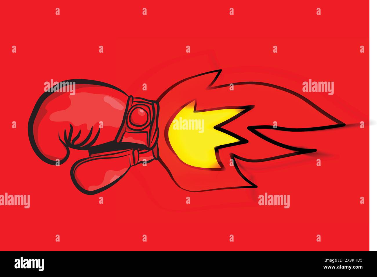 Boxing Glove Logo Fighting Gym, Sport & Fitness Stock Vector Image ...