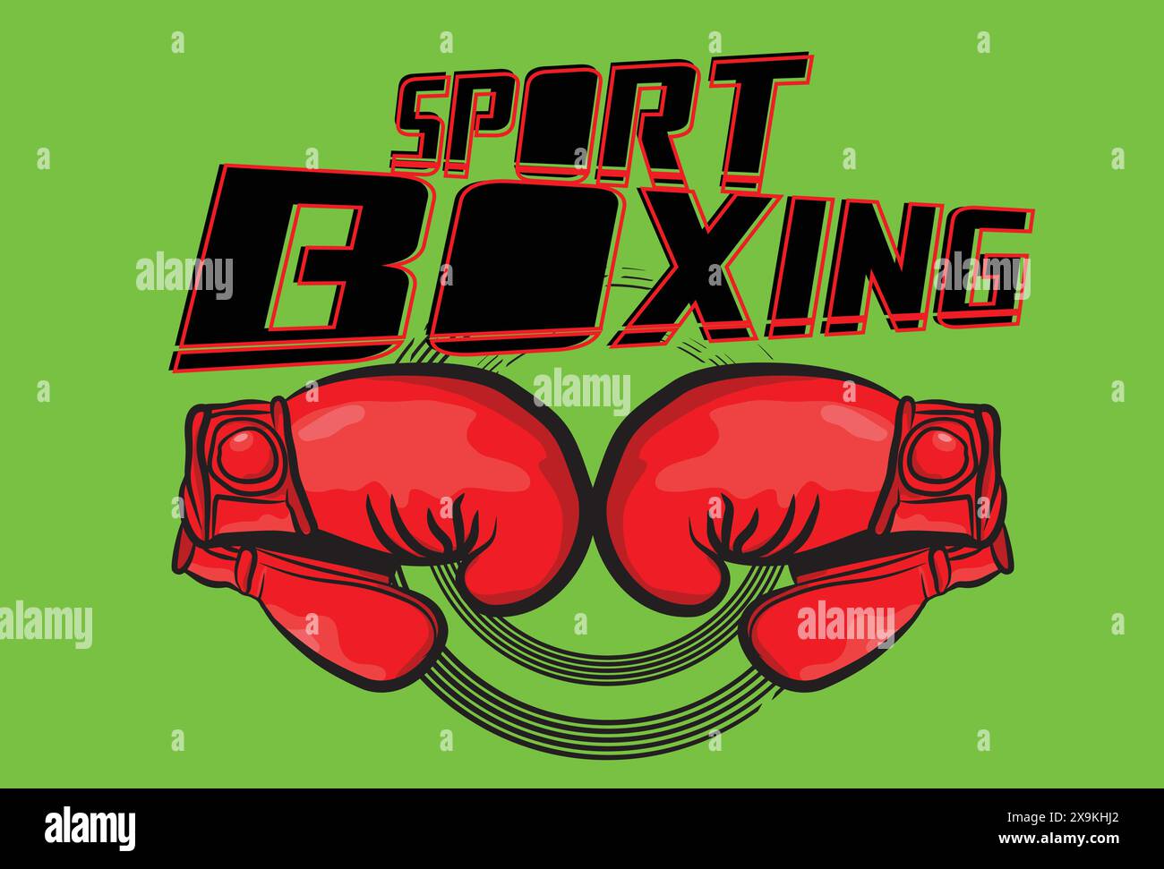 Boxing Glove Logo Fighting Gym, Sport & Fitness Stock Vector Image ...