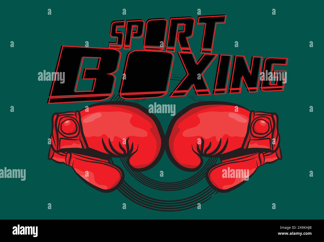 Boxing Glove Logo Fighting Gym, Sport & Fitness Stock Vector Image ...