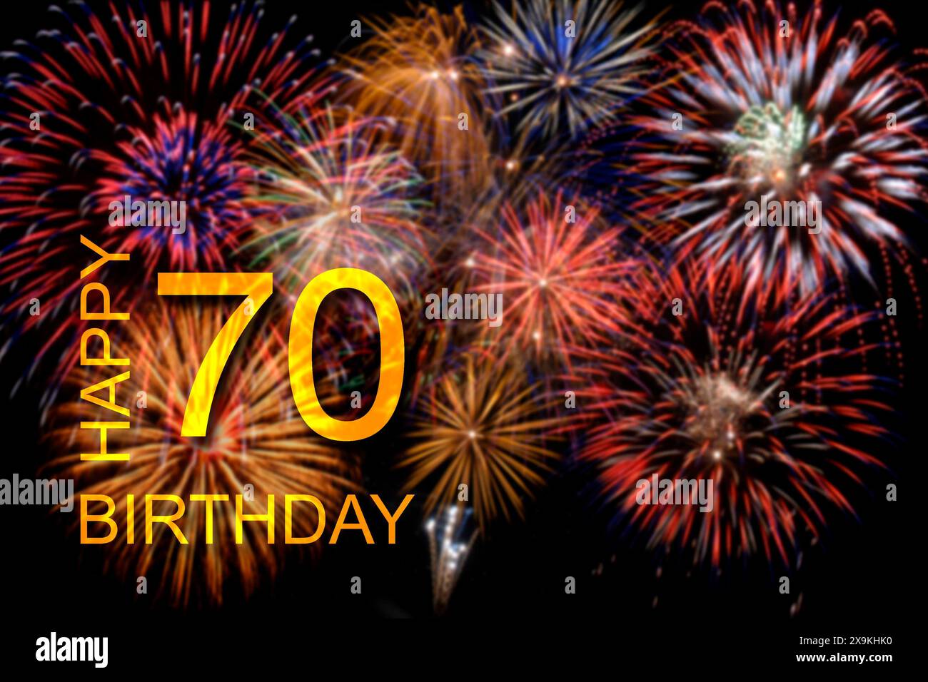 Glückwunsch zum 70. Geburtstag Glückwunschkarte zum 70. Geburtstag mit ...