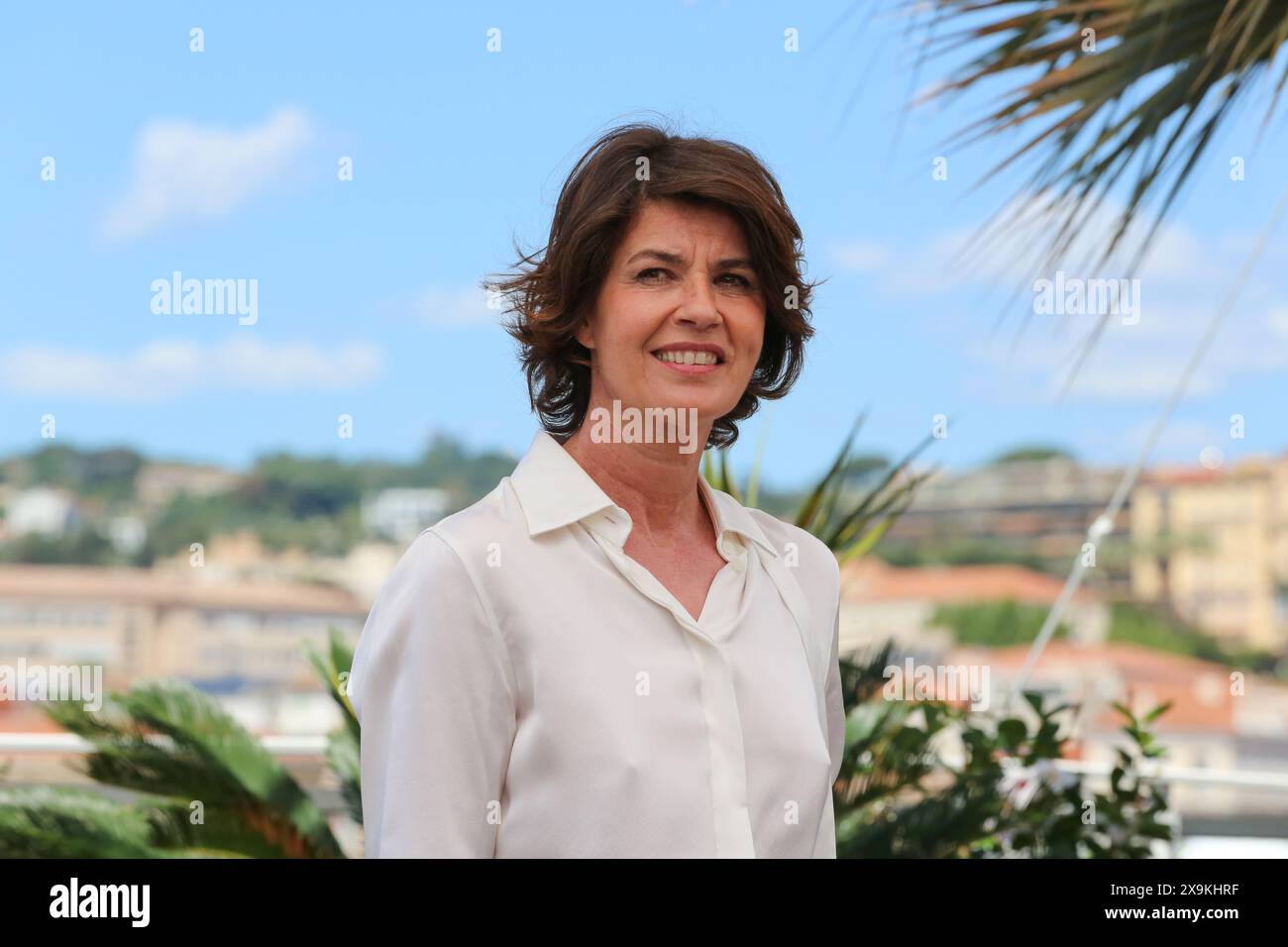 Cannes, France. 17th May, 2024. Irène Jacob at the Meeting With Pol Pot (Rendez-Vous Avec Pol ...