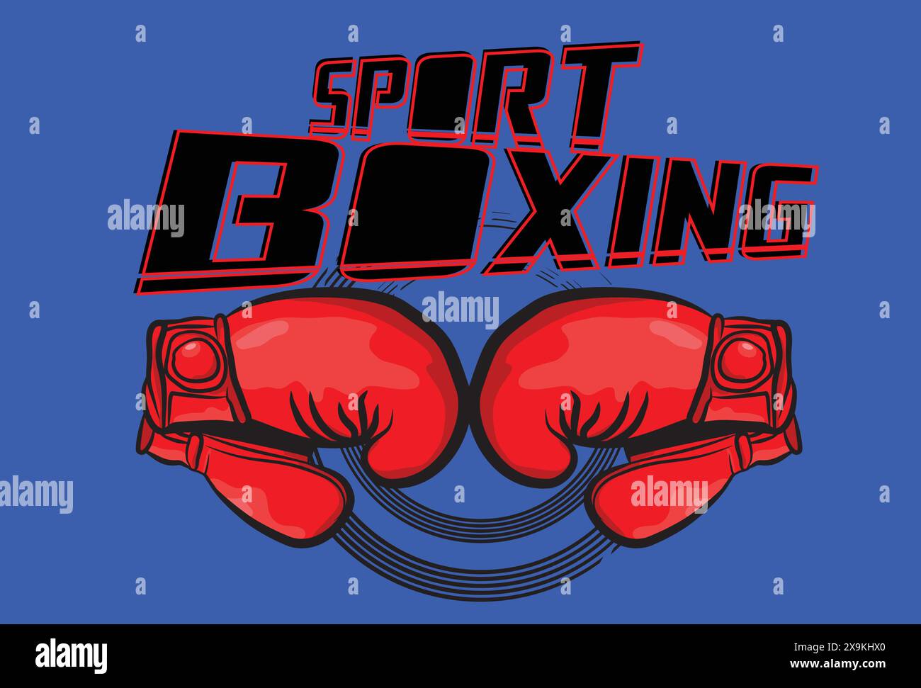 Boxing Glove Logo Fighting Gym, Sport & Fitness Stock Vector Image ...
